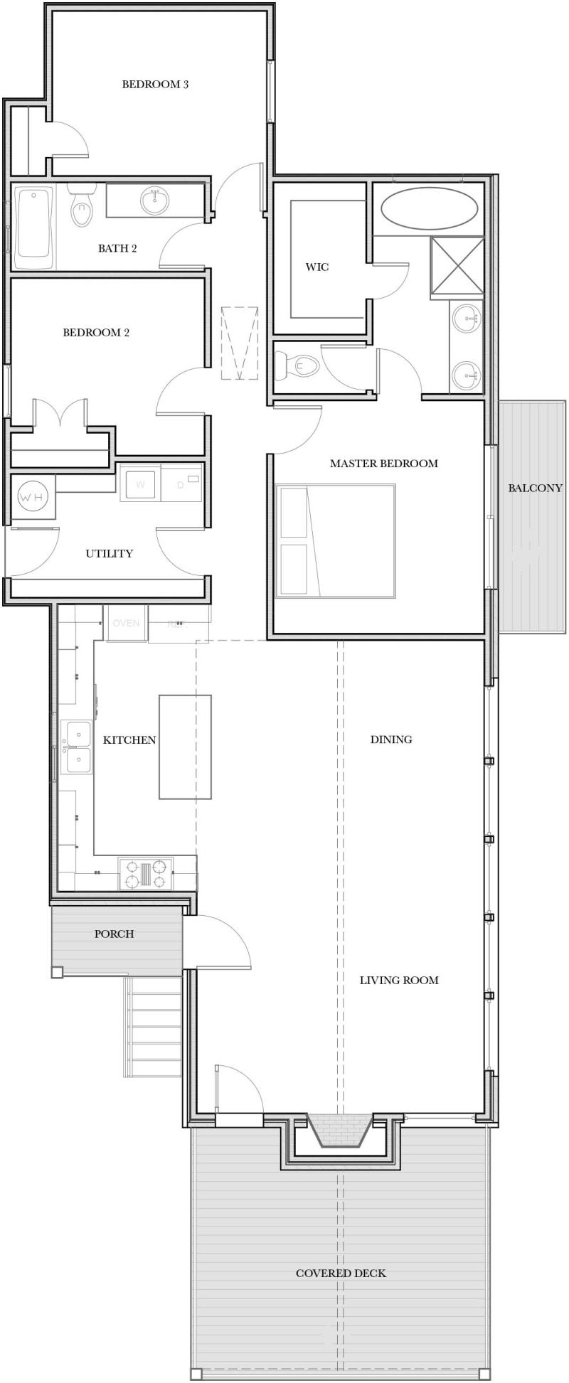 Lakeview Escape Floor Plan | Custom Home by Lake Travis